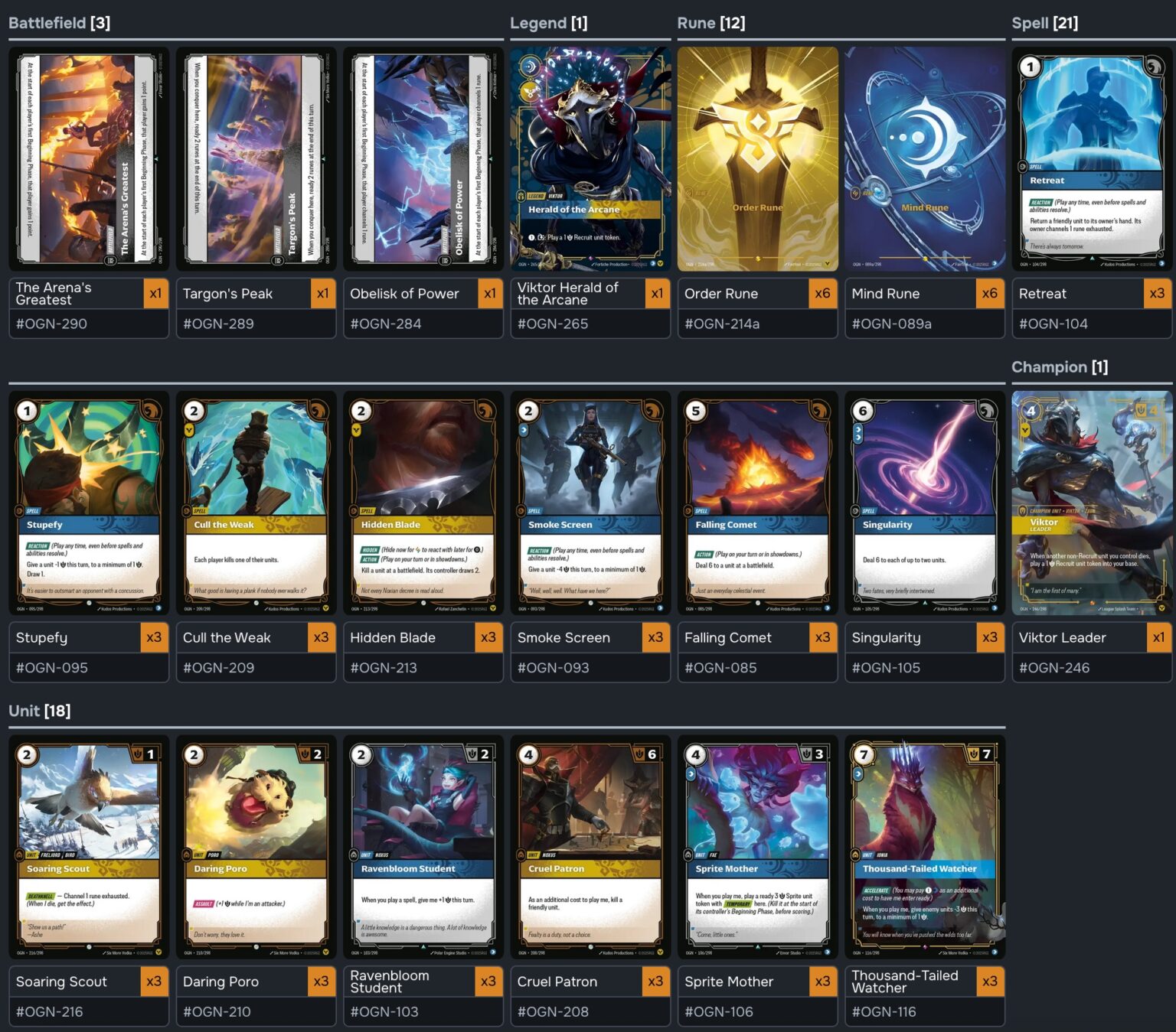 Metagame - Riftbound TCG